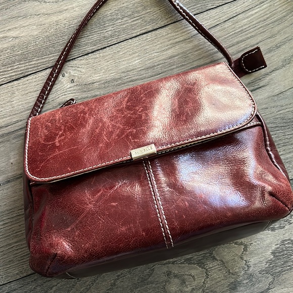 Aurielle | Bags | Vintage Airielle Leather Flap Shoulder Bag | Poshmark
